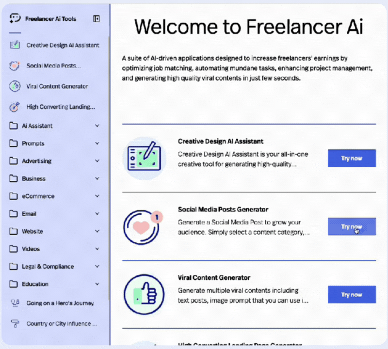 Freelancer Ai Tools by CreativeNerve- The Ultimate Ai Toolki for ...