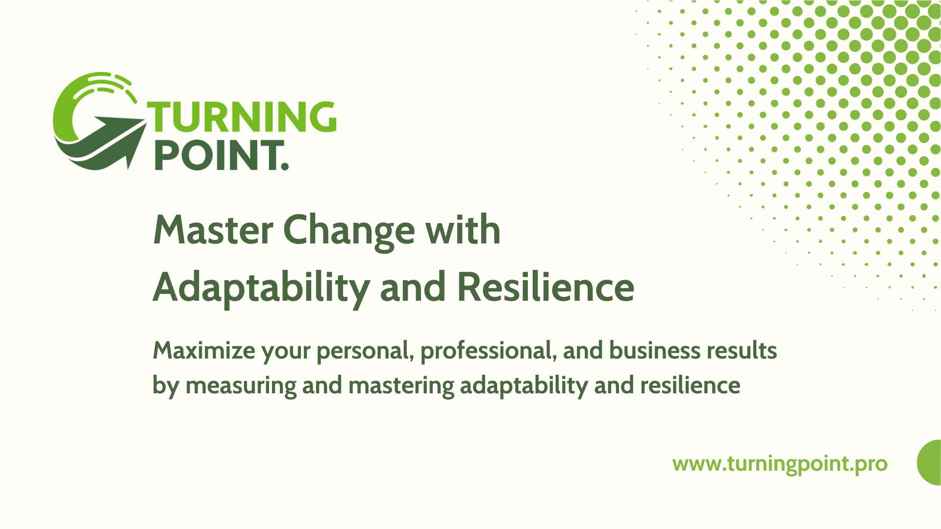 101 Turning Point Assessment