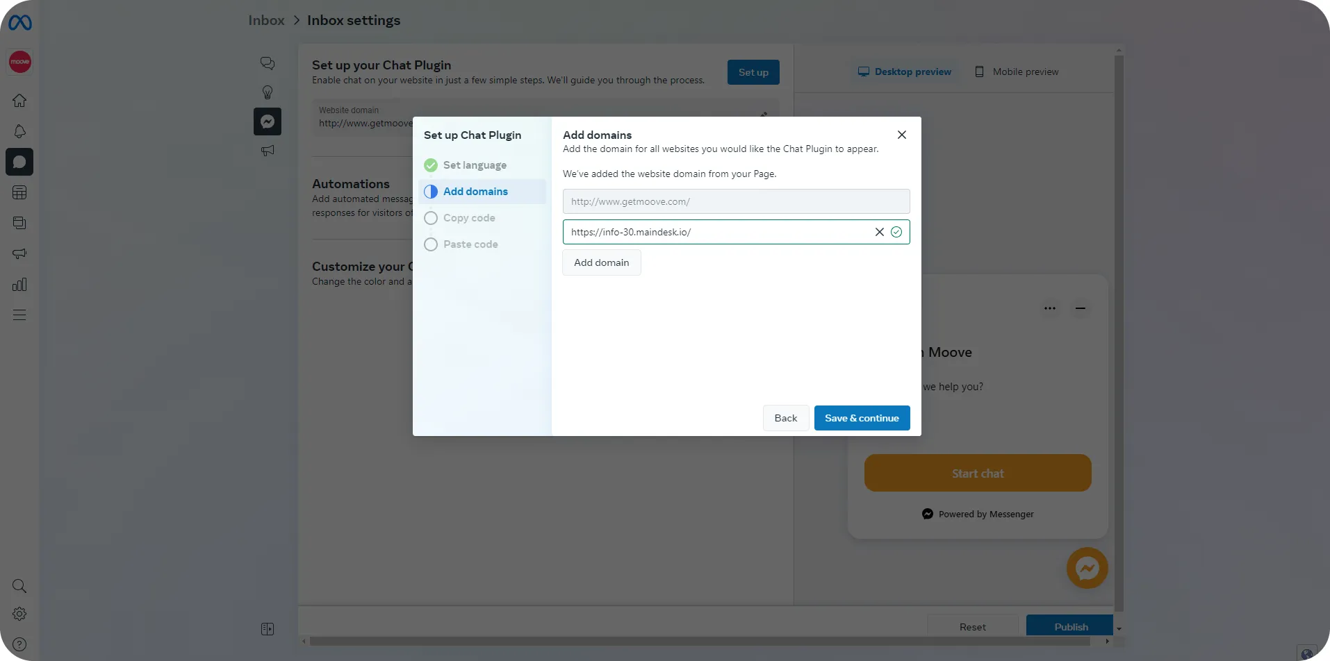 Add A Free Facebook Messenger Widget to Your Maindesk Website [July ...