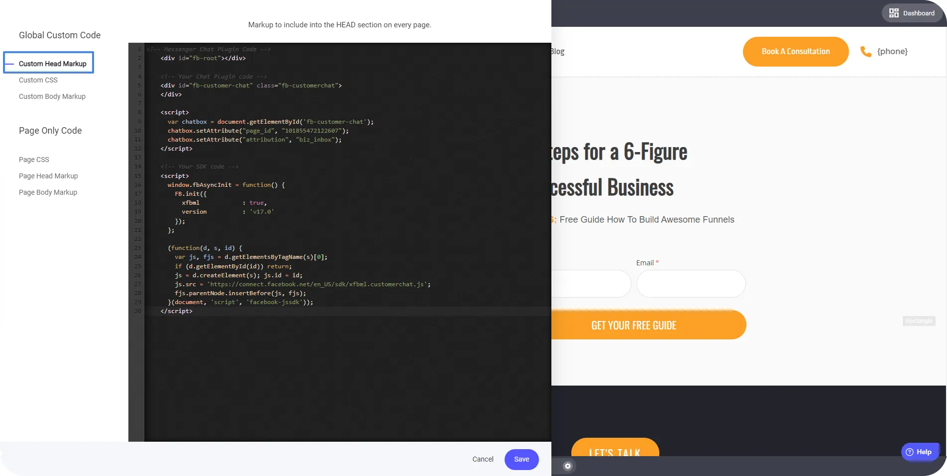 Add A Free Facebook Messenger Widget to Your Maindesk Website [July ...