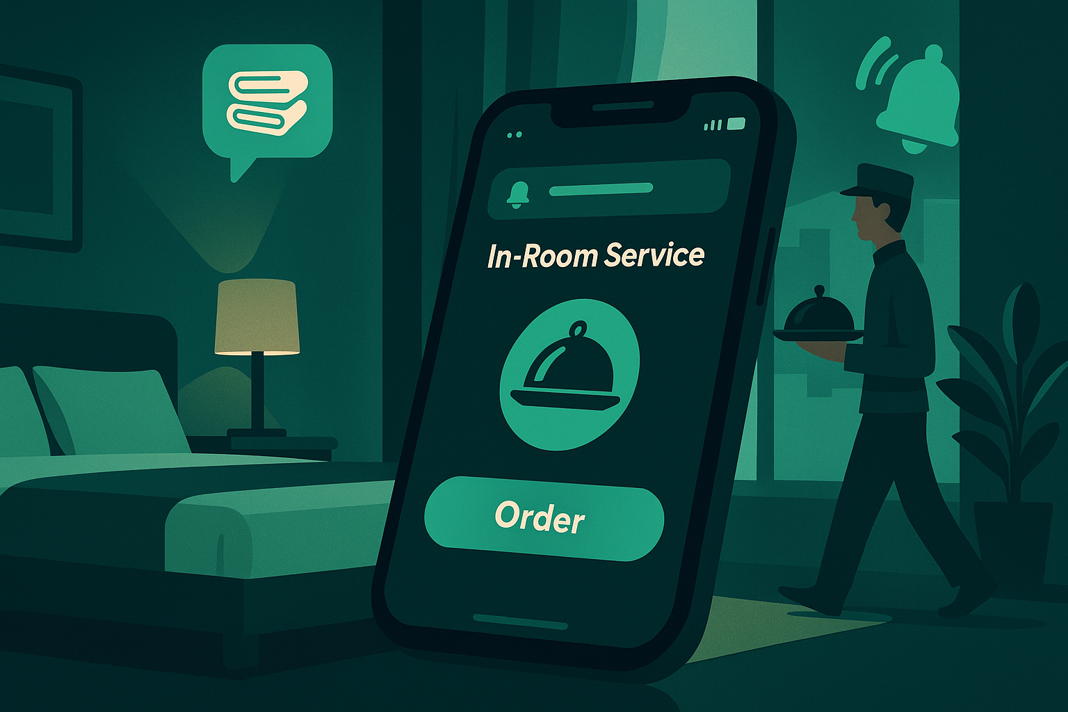 Hotel Room Requests & In-Room Dining System | LetsOrderIt By CubeLink