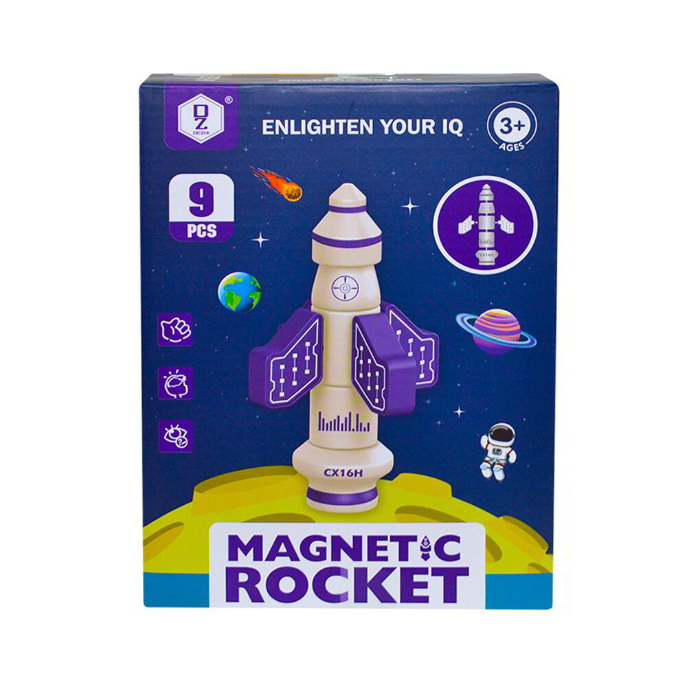 Joc Constructii "Racheta Magnetica"