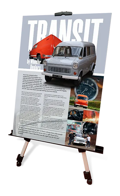 Bespoke Car Show Board