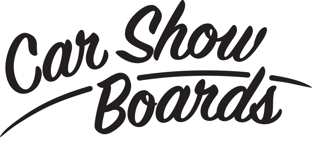 Car Show Boards UK | The best car show boards and car art in the UK