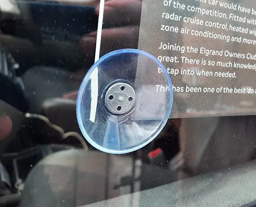 Window Car Show Boards