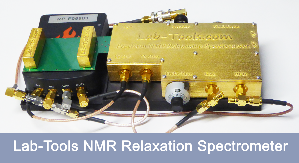 Time Domain NMR - benchtop and mobile material-science