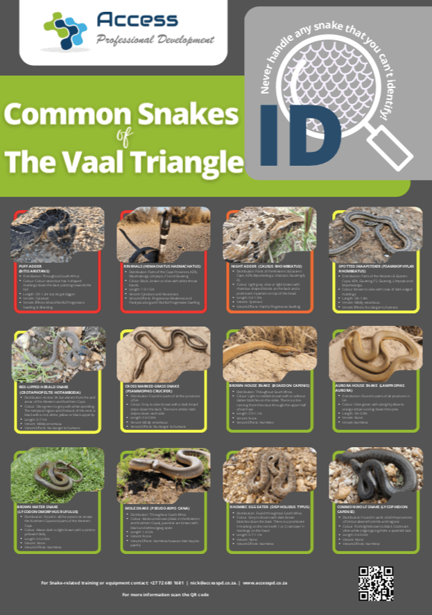 Snake Identification, Handling & Snakebite Treatment Training
