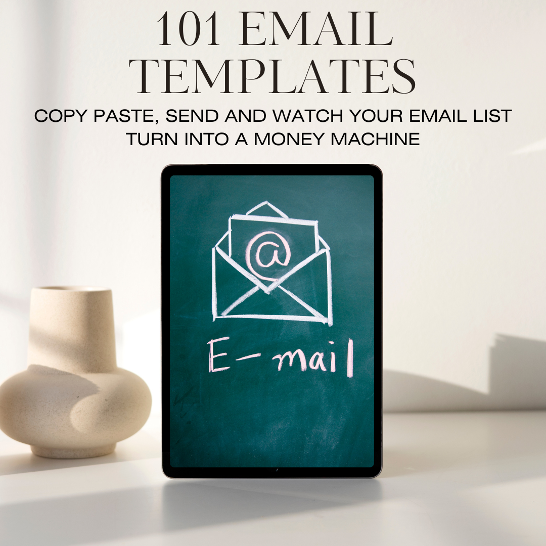 101 Done for you email templates
