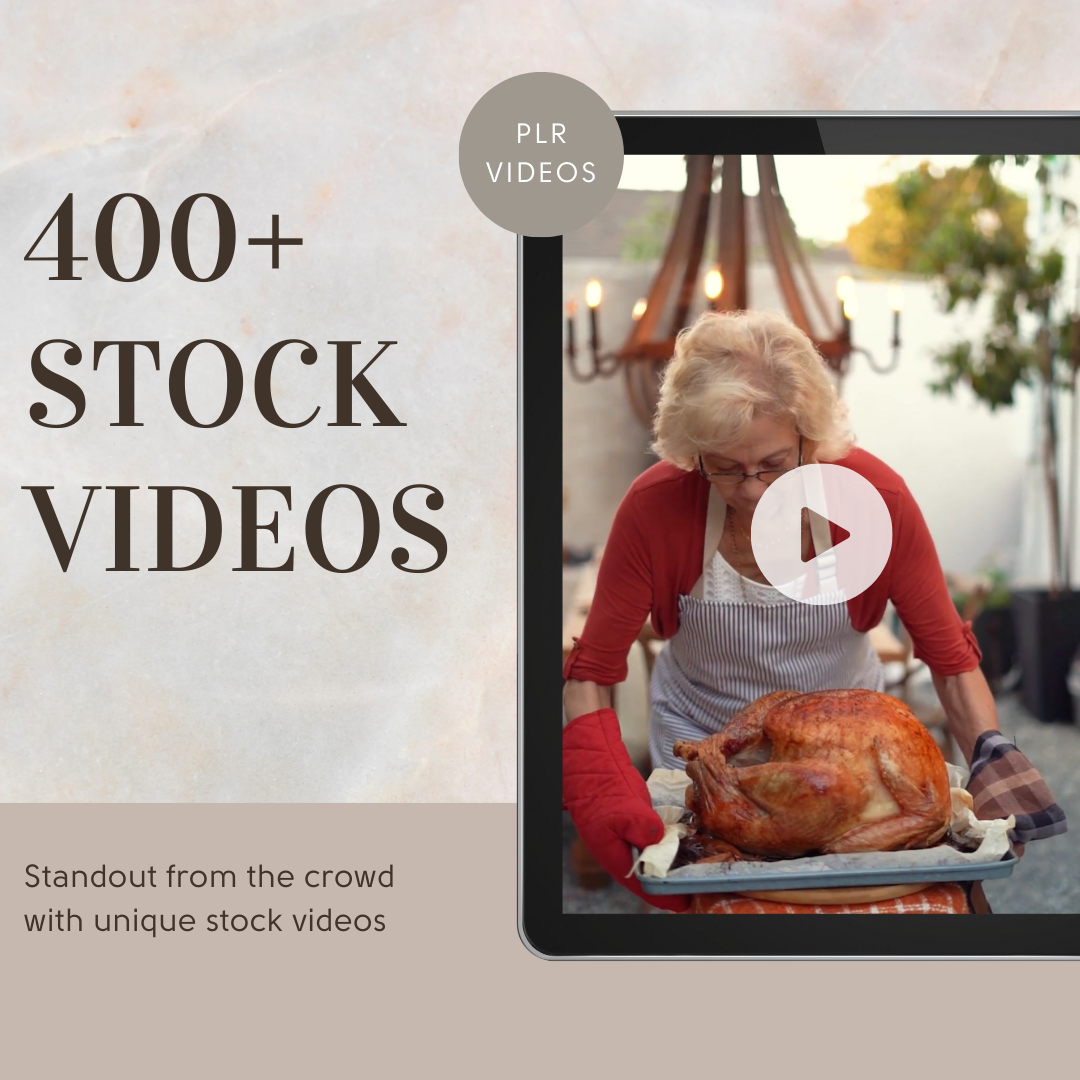 Massive 400+ Stock Video PLR Collection Available Now!