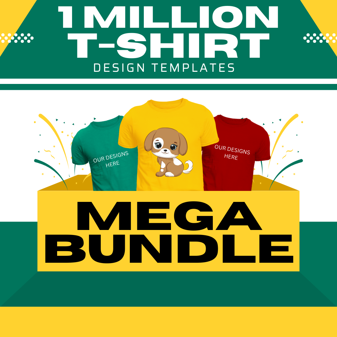 1 Million T-Shirt Design Templates | Use or Resell