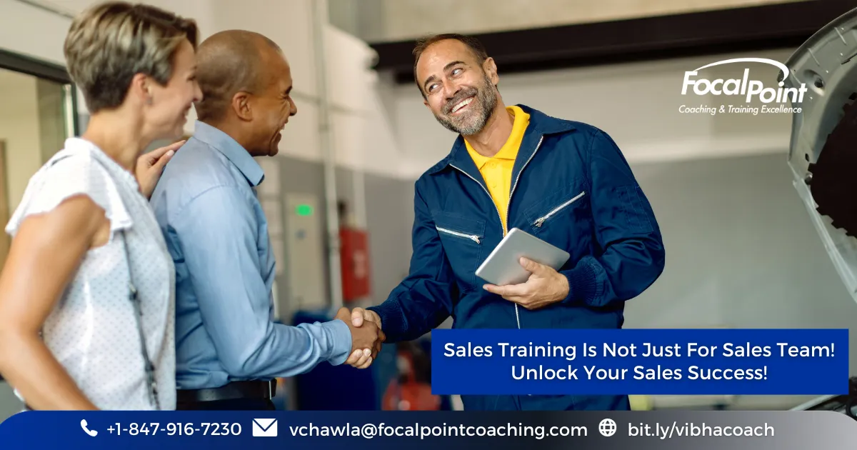 Unlocking Sales Success With Your Customer-Facing Team! - Sales Training