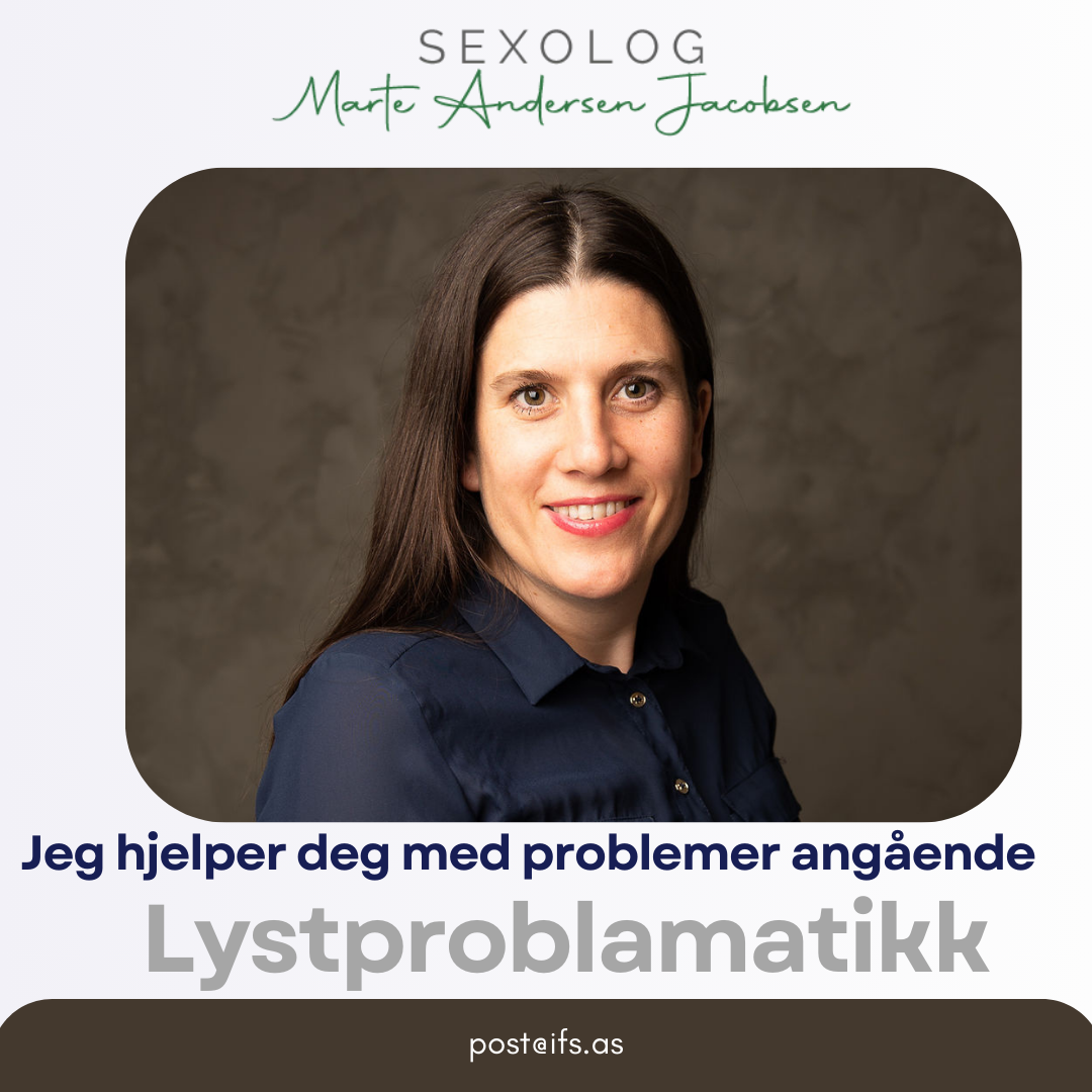Bestill time for lystproblem.hos Sexolog Marte Andersen Jacobsen