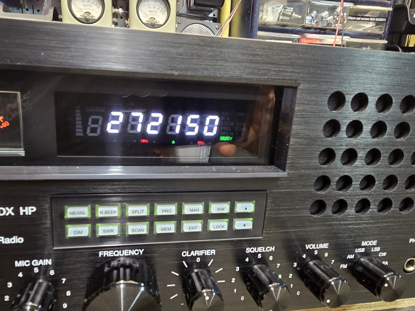 White LED Frequency Counter Display RCI-2995