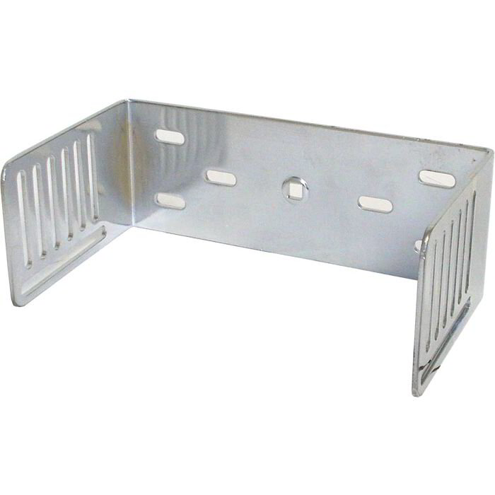 Heavy Duty Chrome 4.5" Tall Radio Bracket