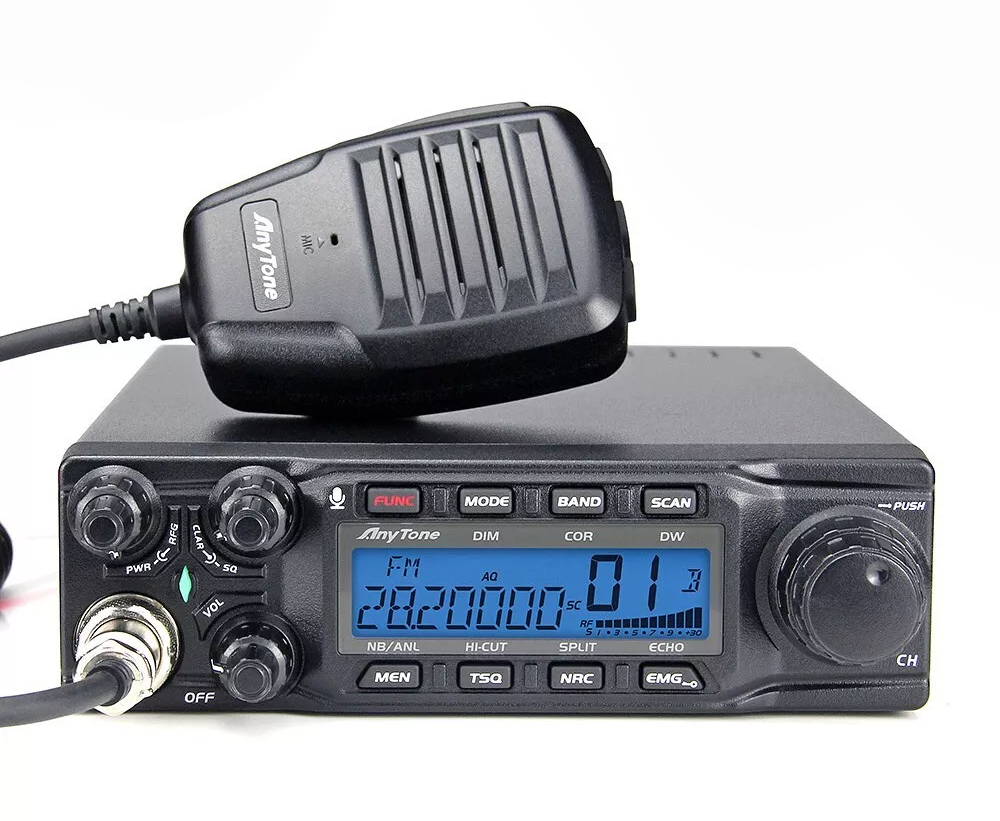 New Anytone AT-6666 PRO 80W 10M Amateur Radio