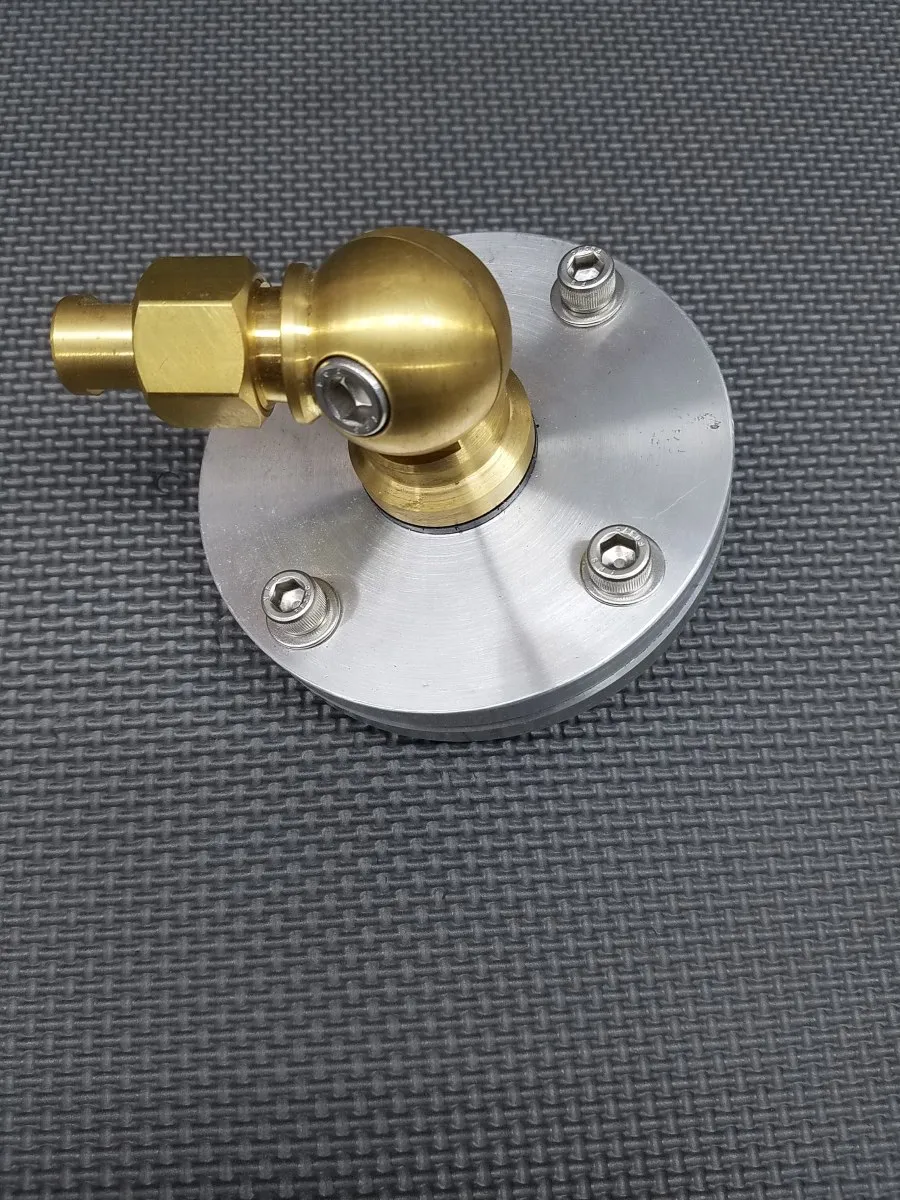 Ball mount puck with quick disconnect