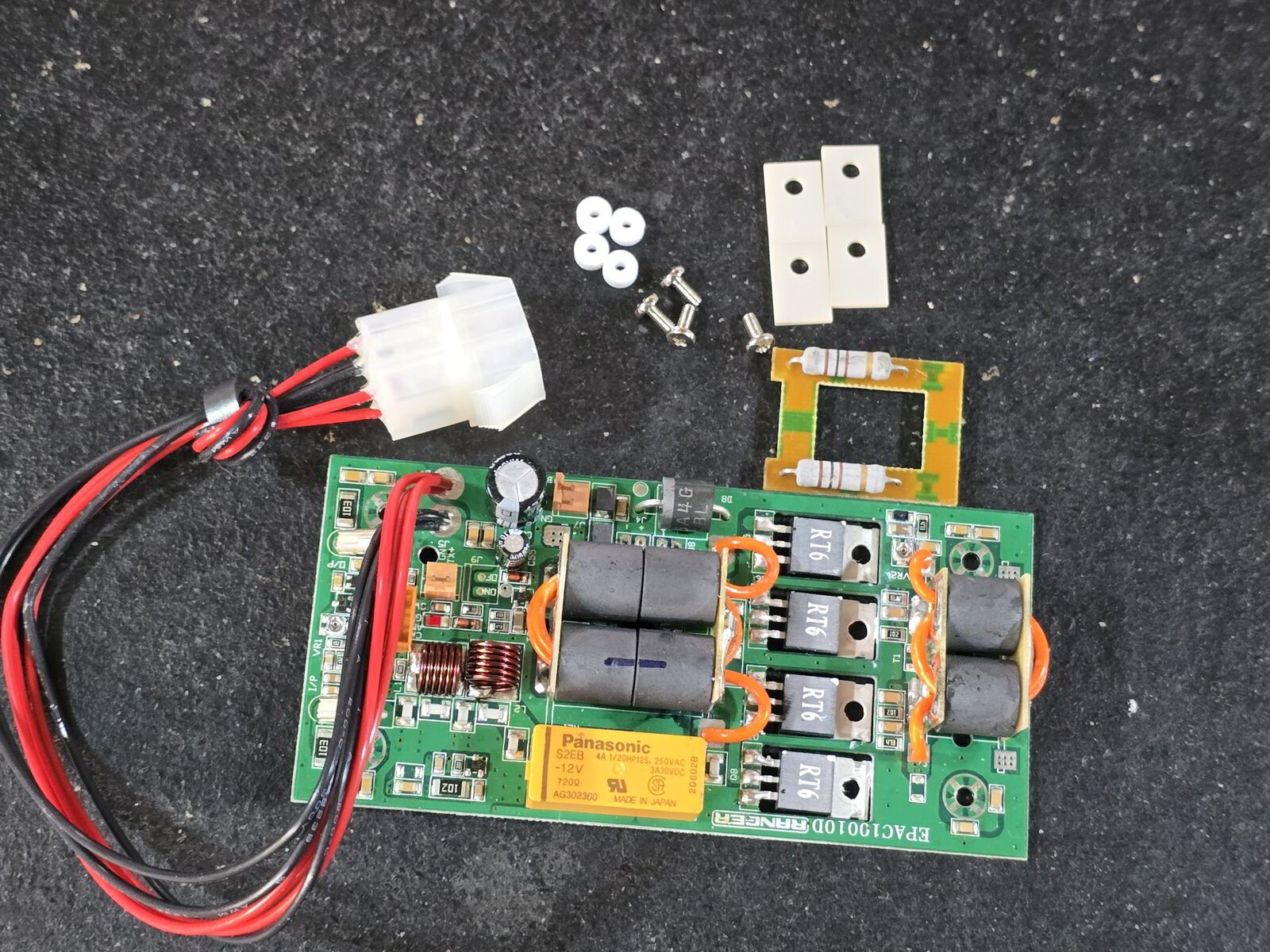 Ranger Amplifier Board X9HP RT6 transistors