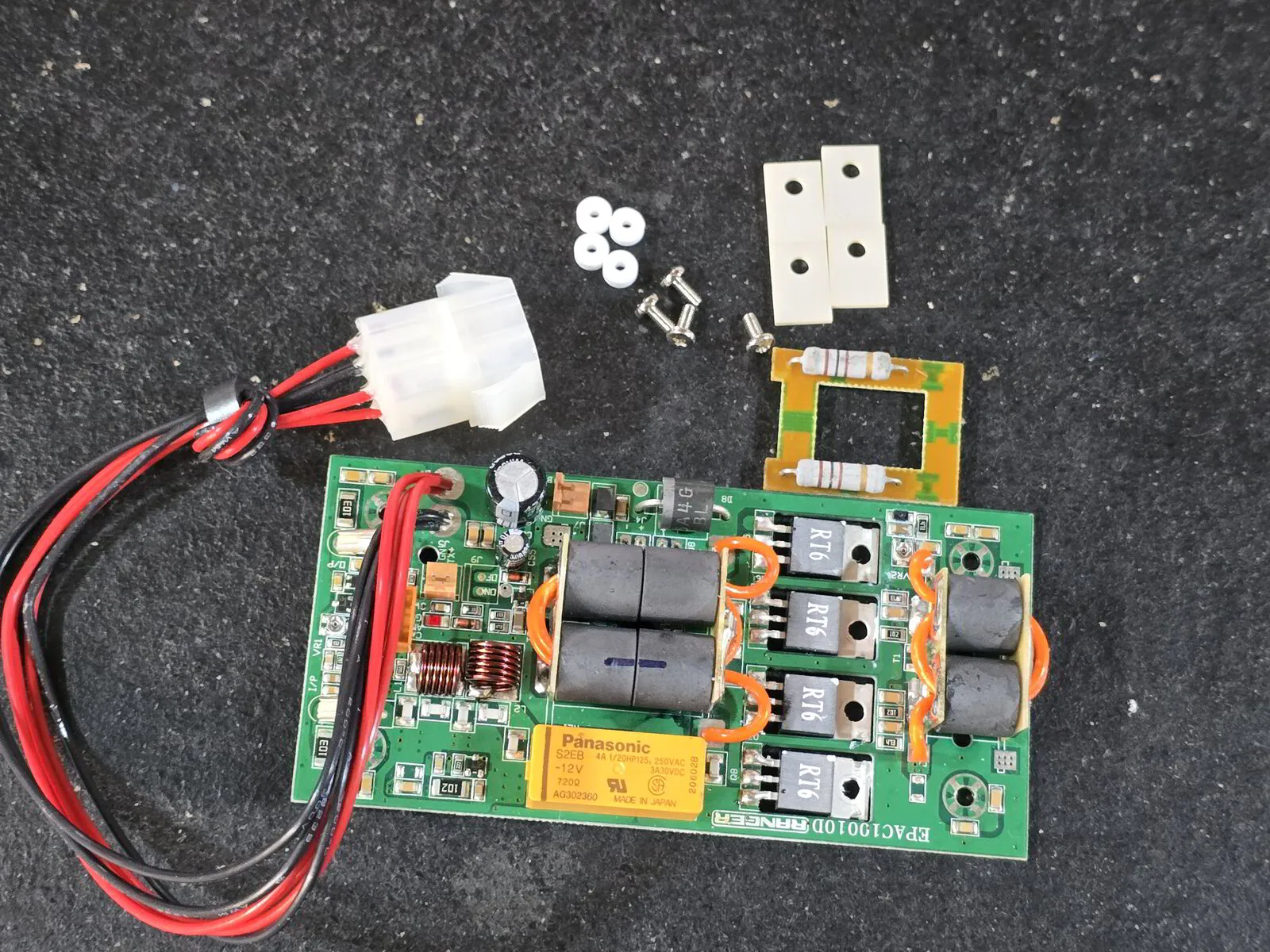 Ranger Amplifier Board X9HP RT6 transistors