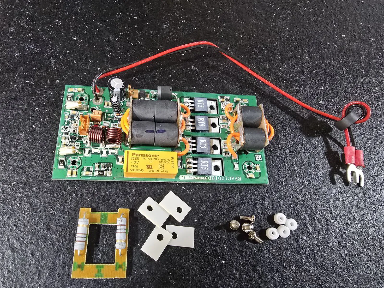 Ranger Amplifier Board RCI-2995dxHP RT5 transistors