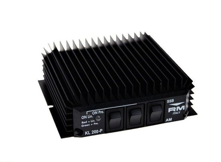 KL200P mobile amplifier by RM Italy