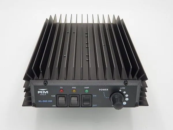 KL503HD mobile amplifier by RM Italy