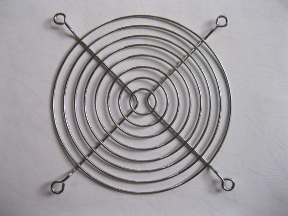 120mm Chrome Cooling Fan Grill Guard