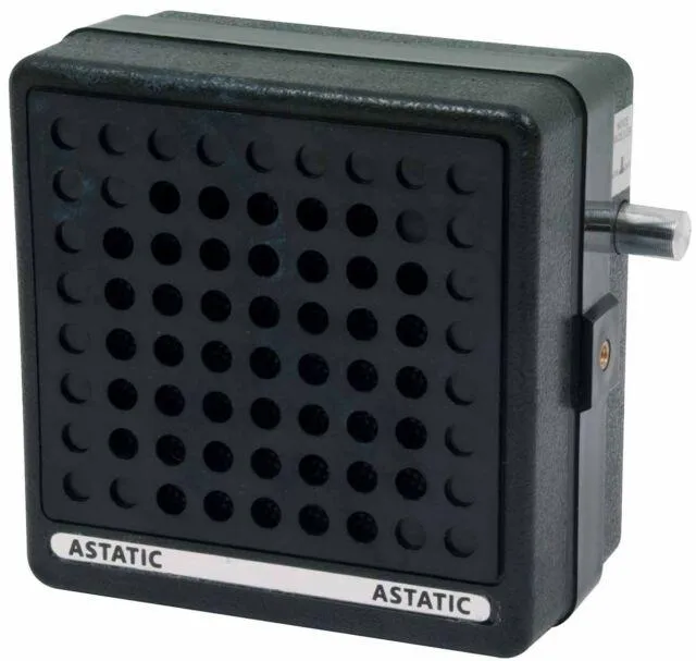 Astatic 10 Watt Noise Cancelling External Speaker