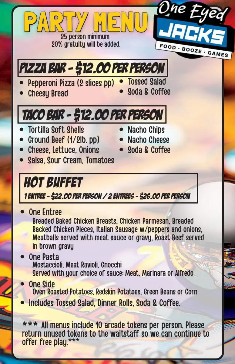 Full Kitchen & Bar : One Eyed JacksOne Eyed Jacks: Shelby Twp's ...