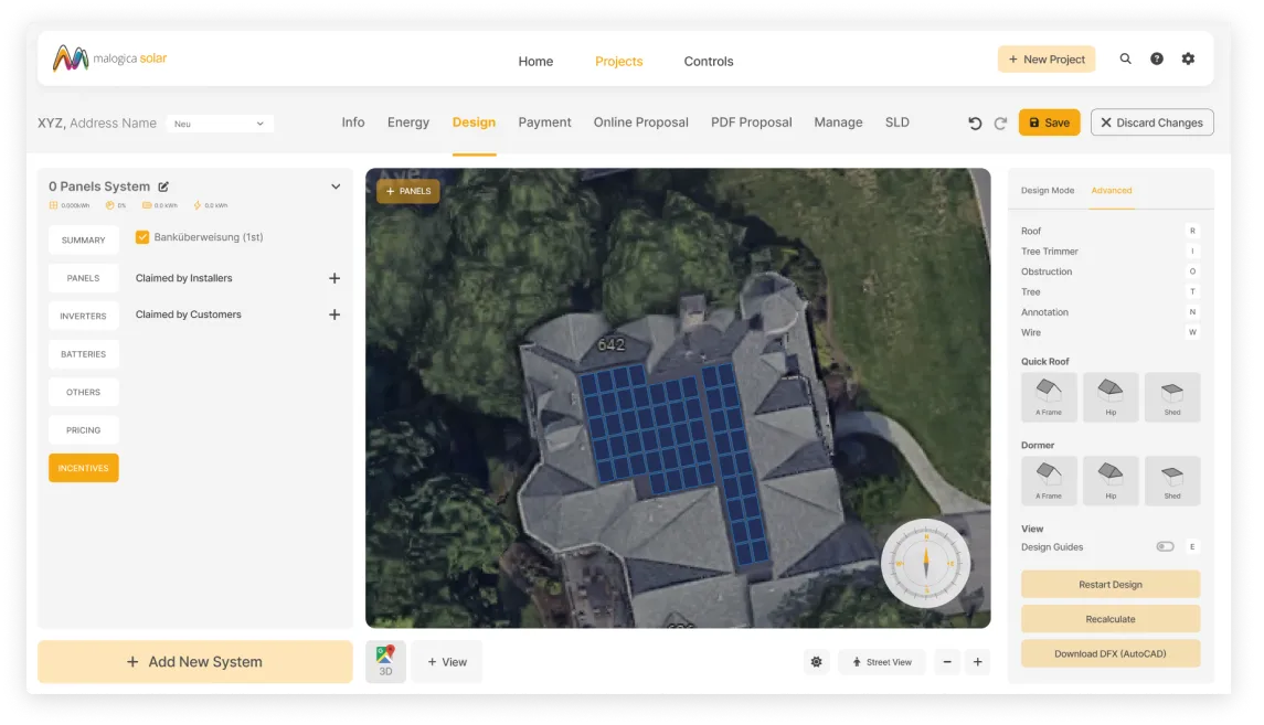 Energy Simulation Tool Portugal Malogica Solar