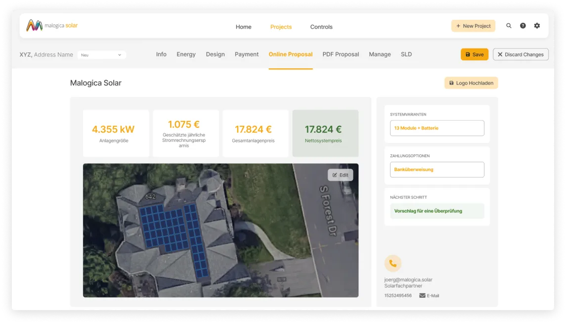 Energy Simulation Tool Portugal | Malogica Solar