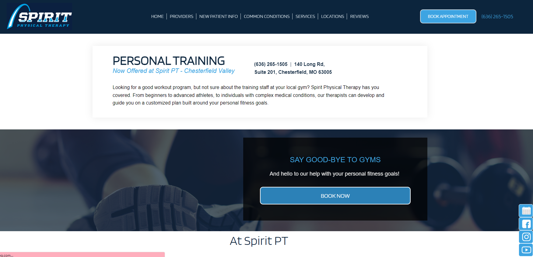 Professional Personal Training by PTs | Individualized Fitness Programs