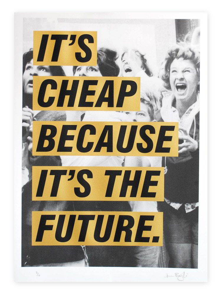It's Cheap Because It's The Future (gold)