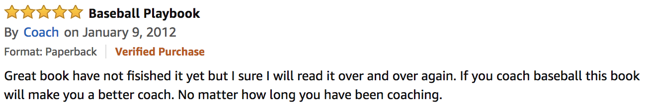 The Baseball Playbook | Official Home of Coach Ron Polk