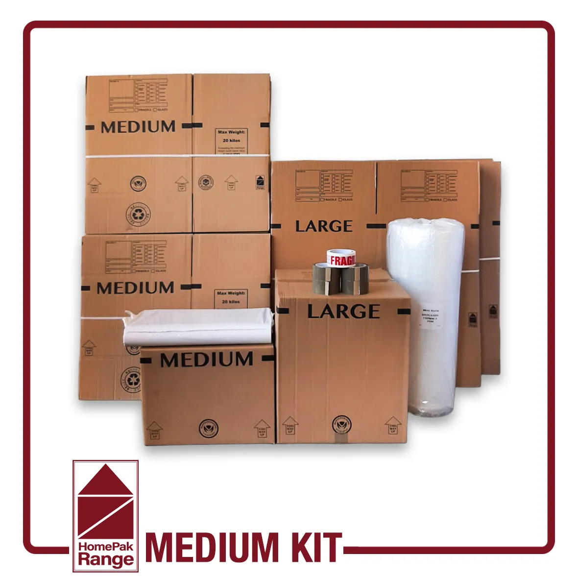 HomePak Medium Moving Kit | Complete House Move Pack (£299 with FREE ...