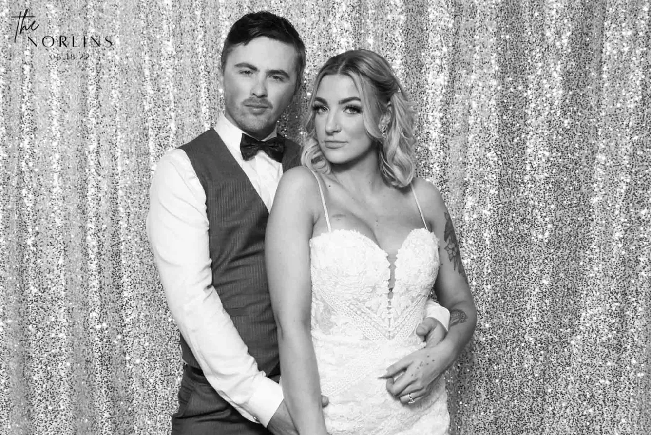 Black and White Photo Booth in Portland, Oregon | Flash Photo Booth PDX