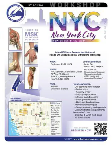 Learn MSK Sono's Hands-on MSK Ultrasound Workshop 2024 | Jamie Bie