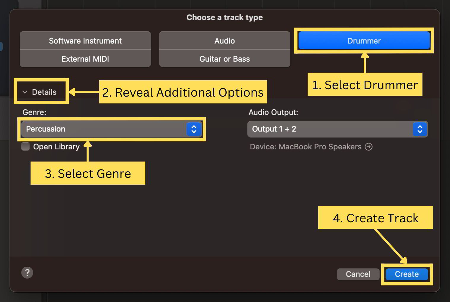 Logic Pro X: How To Create A Drummer Track