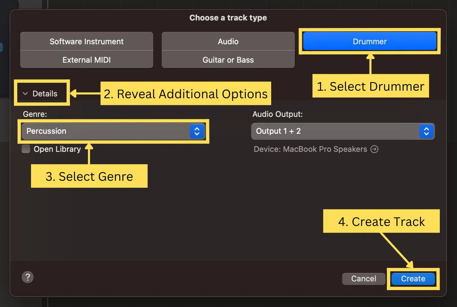 Logic Pro X: How To Create A Drummer Track