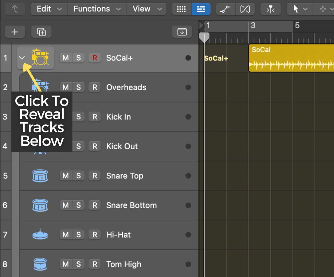 How to Split Logic Drummer into Individual Tracks