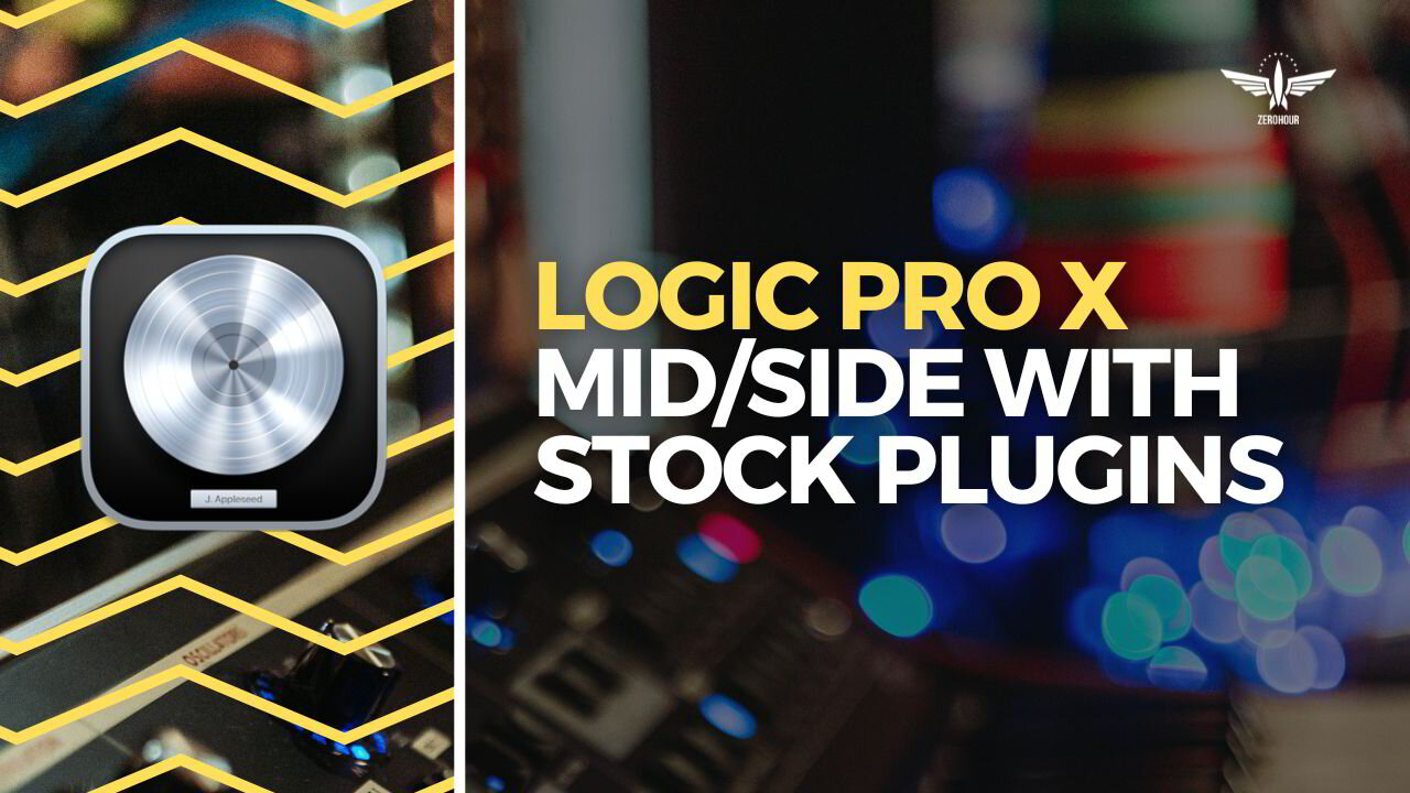 Logic Pro X: How To Use Mid/Side With Stock Plugins