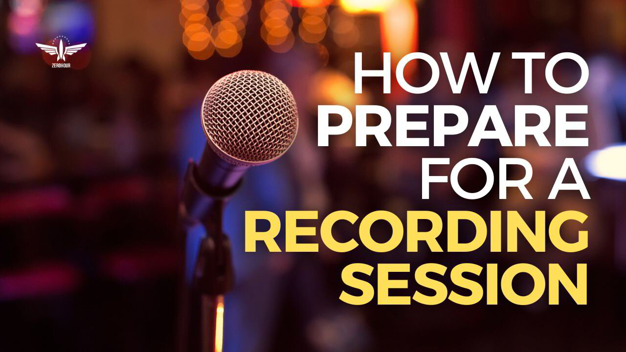 How To Prepare For A Recording Studio Session