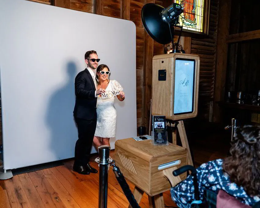 Vintage Photo Booth Rental - Our Newest Wedding Photo Booth Experience