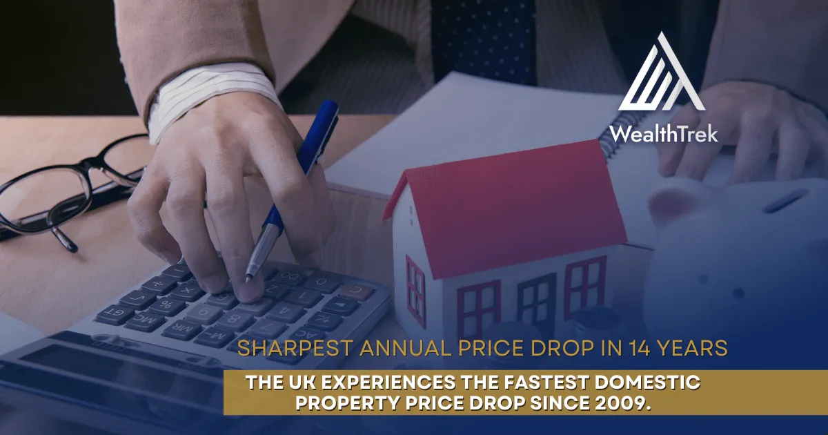 Sharpest annual price drop in 14 years | WealthTrek Sharpest annual price drop in 14 years | WealthTrek