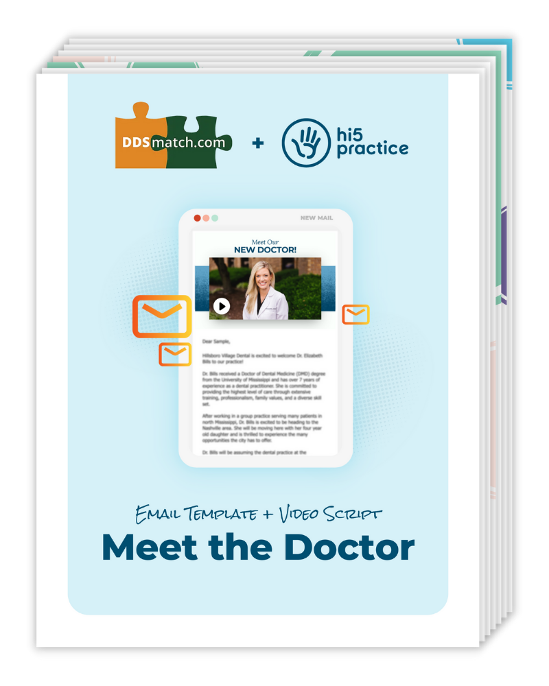 Hi5 Practice | FREE Meet the Doctor Email + Video Template