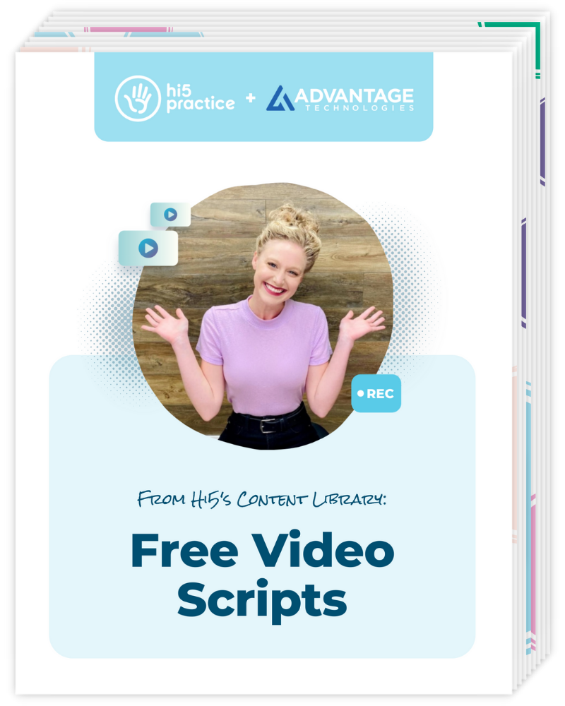 Hi5 Practice | FREE Video Scripts