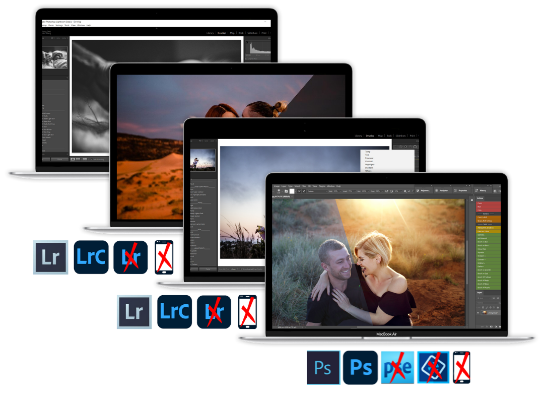 Free Lightroom Classic + Photoshop Editing Videos