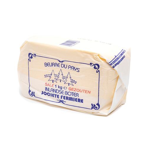 Gekarnde Boter 1kg gezouten (1. Quality)