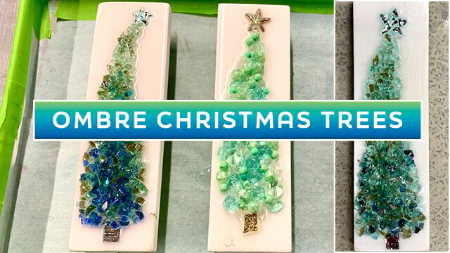 Sparkly Ombre Christmas Tree Workshop - Fun & Easy Online Class