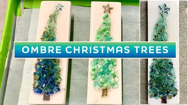 Sparkly Ombre Christmas Tree Workshop - Fun & Easy Online Class