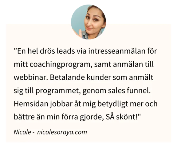 Skapa din egen klientvinnande hemsida | Kurs | Webbas Studio